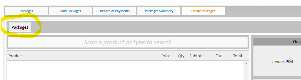 Editing an Existing Package - Wylie Knowledge Base